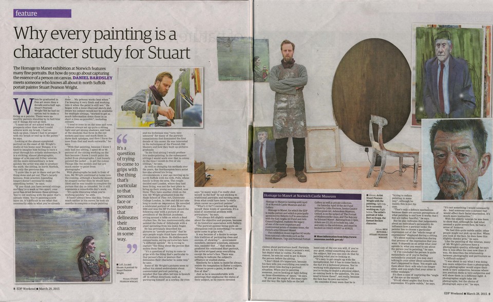 Why every painting is a character study for Stuart | Stuart Pearson Wright